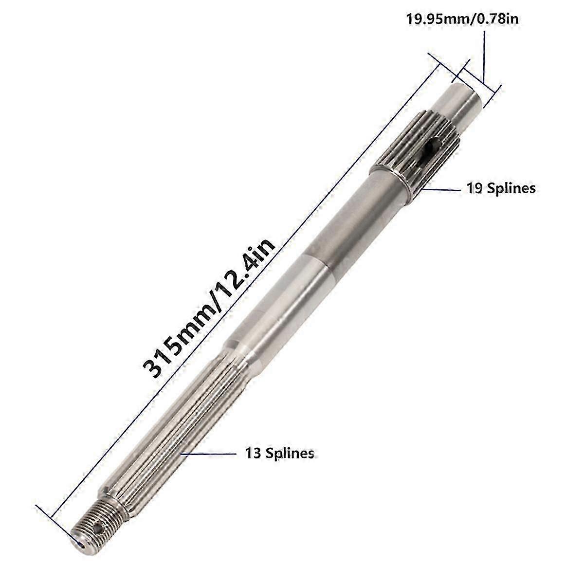 3C8-64211 Propeller Shaft 3C8-64211-00 for Outboard Motor 2T 40HP ...