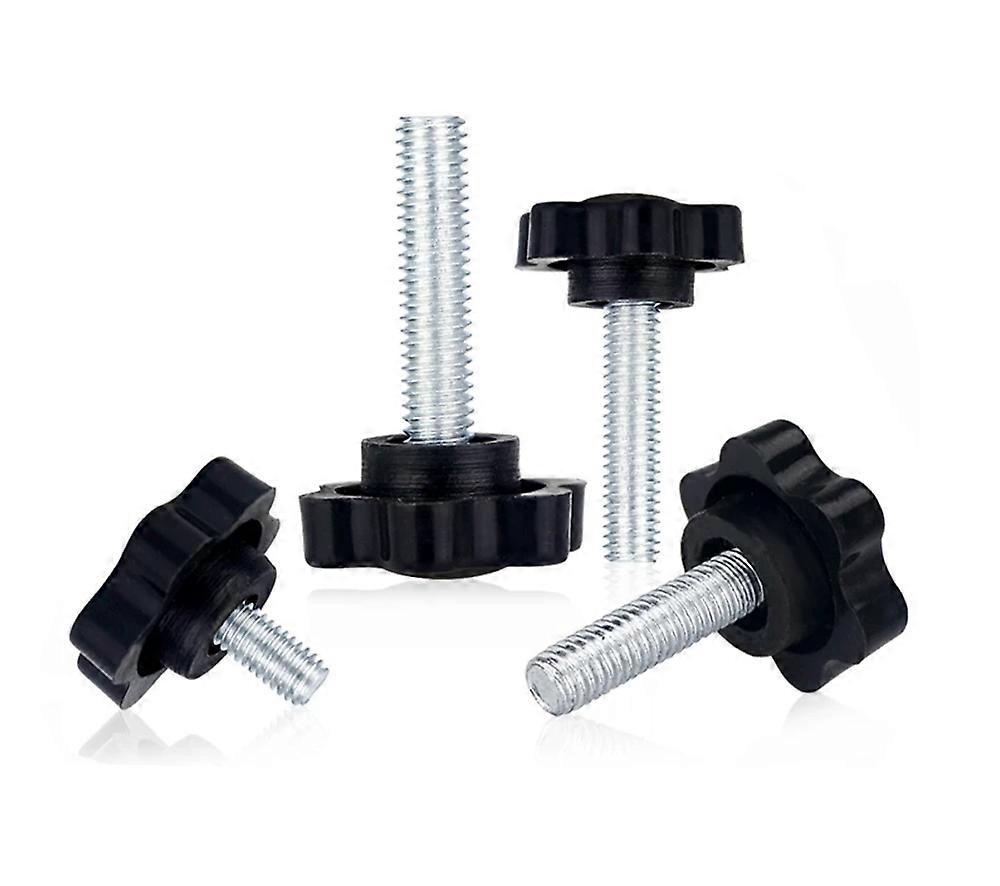 M4 M5 M6 M8 M10 M12 Star Shape Thread Clamping Handle Bolt Bakelite ...