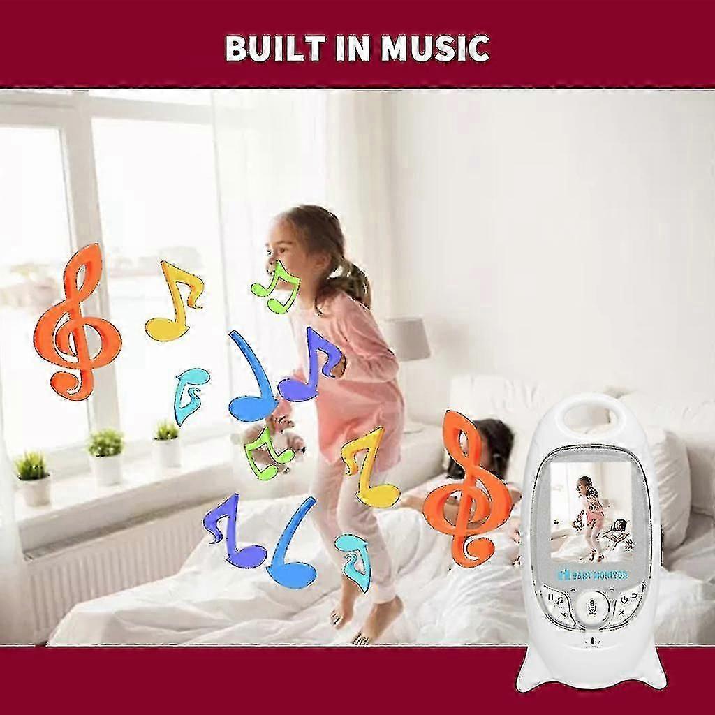 Vb601 Baby Monitor 5 Inch Bebe Electronic Babysitter Radio Video Nanny ...