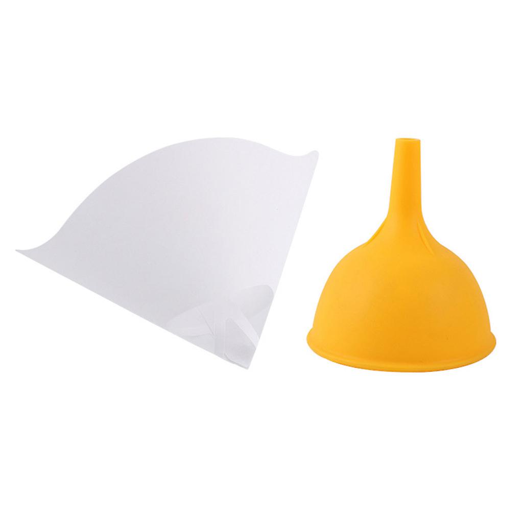 101pcs Paint Mixing Paper Funnel 100 Mesh Silicone Large Paper Funnel ...