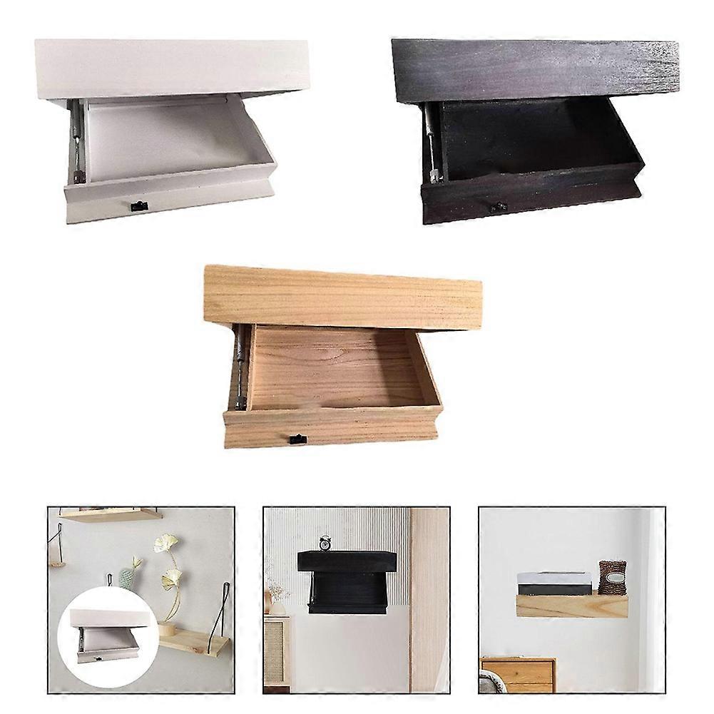 Floating Shelf Easy Installation Storage Rack Wall Mount Drawer for ...