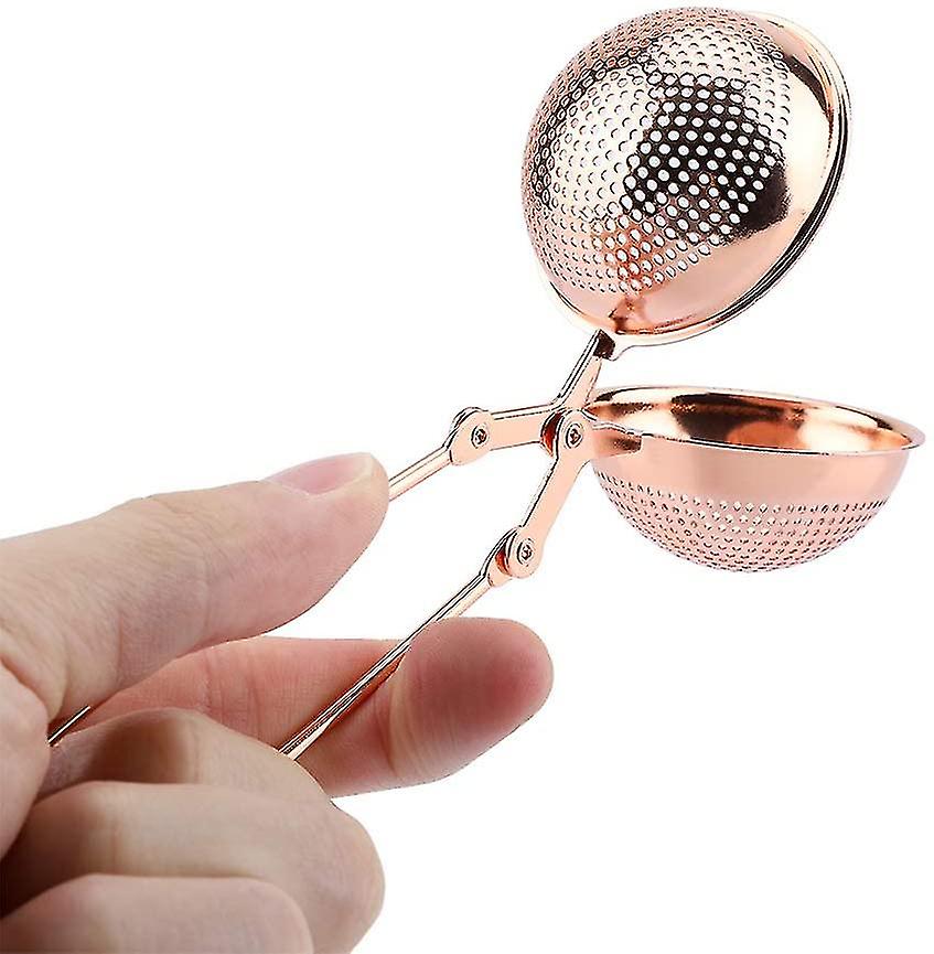 Tea Infuser, Stainless Steel Tea Infuser Ball Clamp Tea Filter Tea ...
