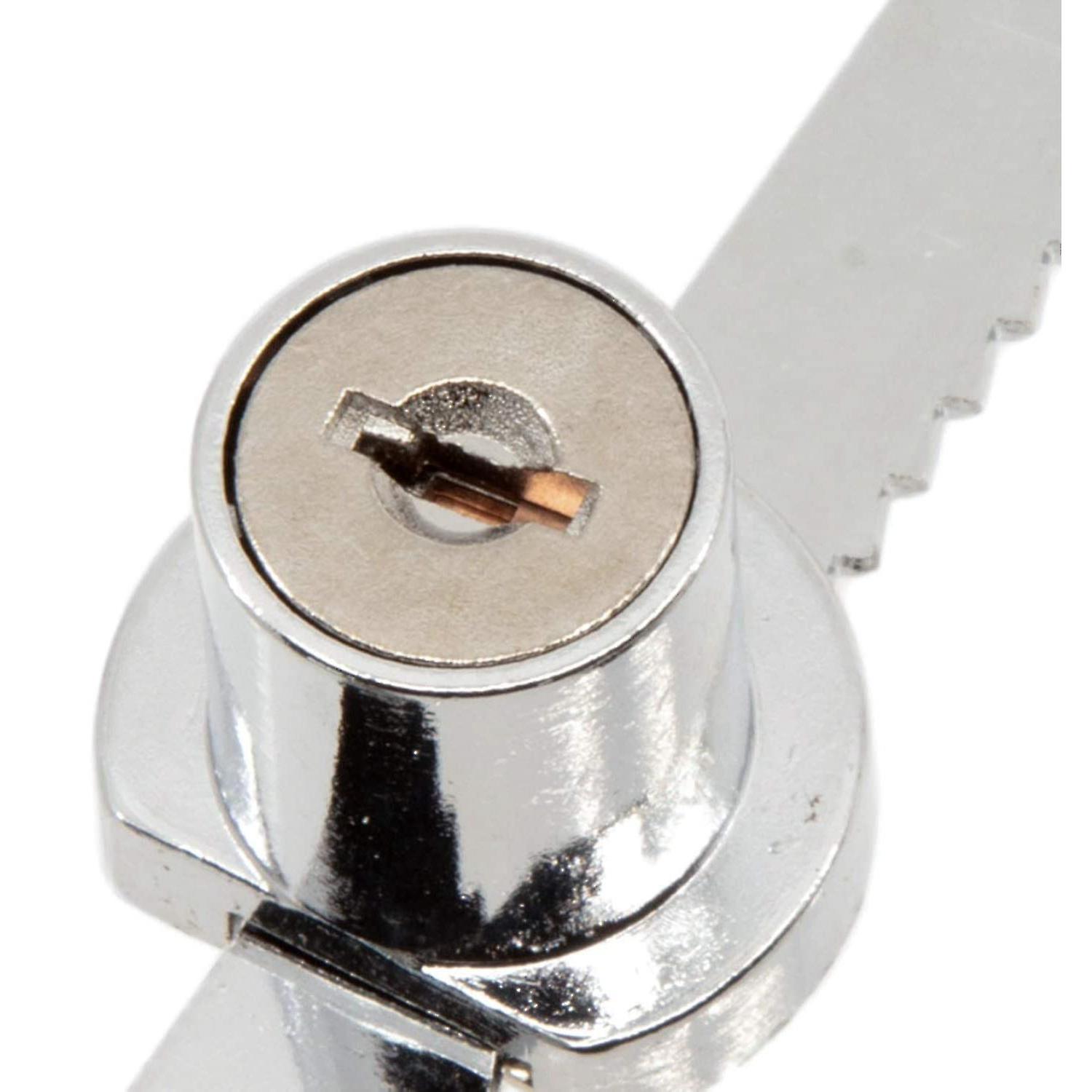 Display Case Lock Sliding Glass Door Ratchet Lock Security Glass ...