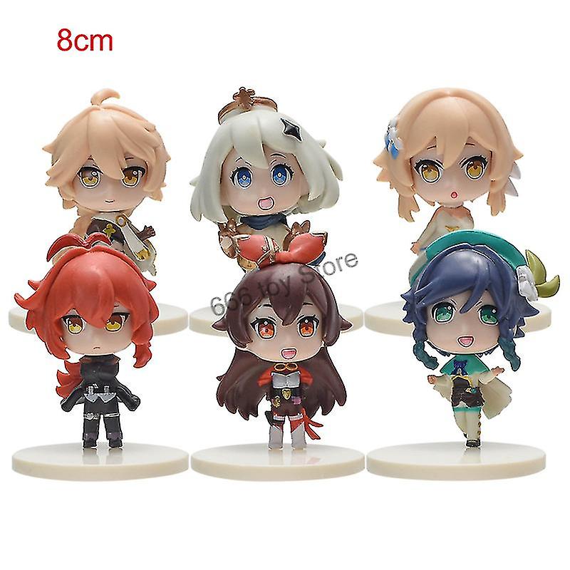 18cm Genshin Impact Klee Ver Girl Figure Spark Knight Klee 1/7 Pvc ...