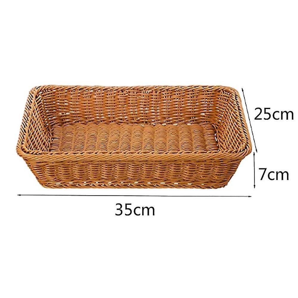Wicker Storage Basket, Bread Basket Bread Shop Supermarket Display ...