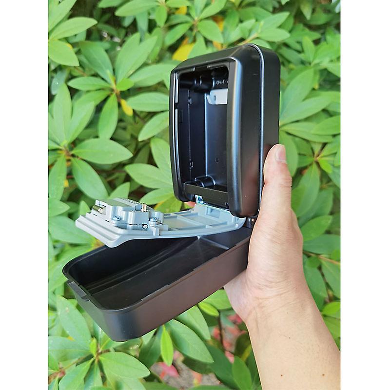 Key Safe Wall Mounted, Large Key Box Outdoor 4 Digit Combination Key ...