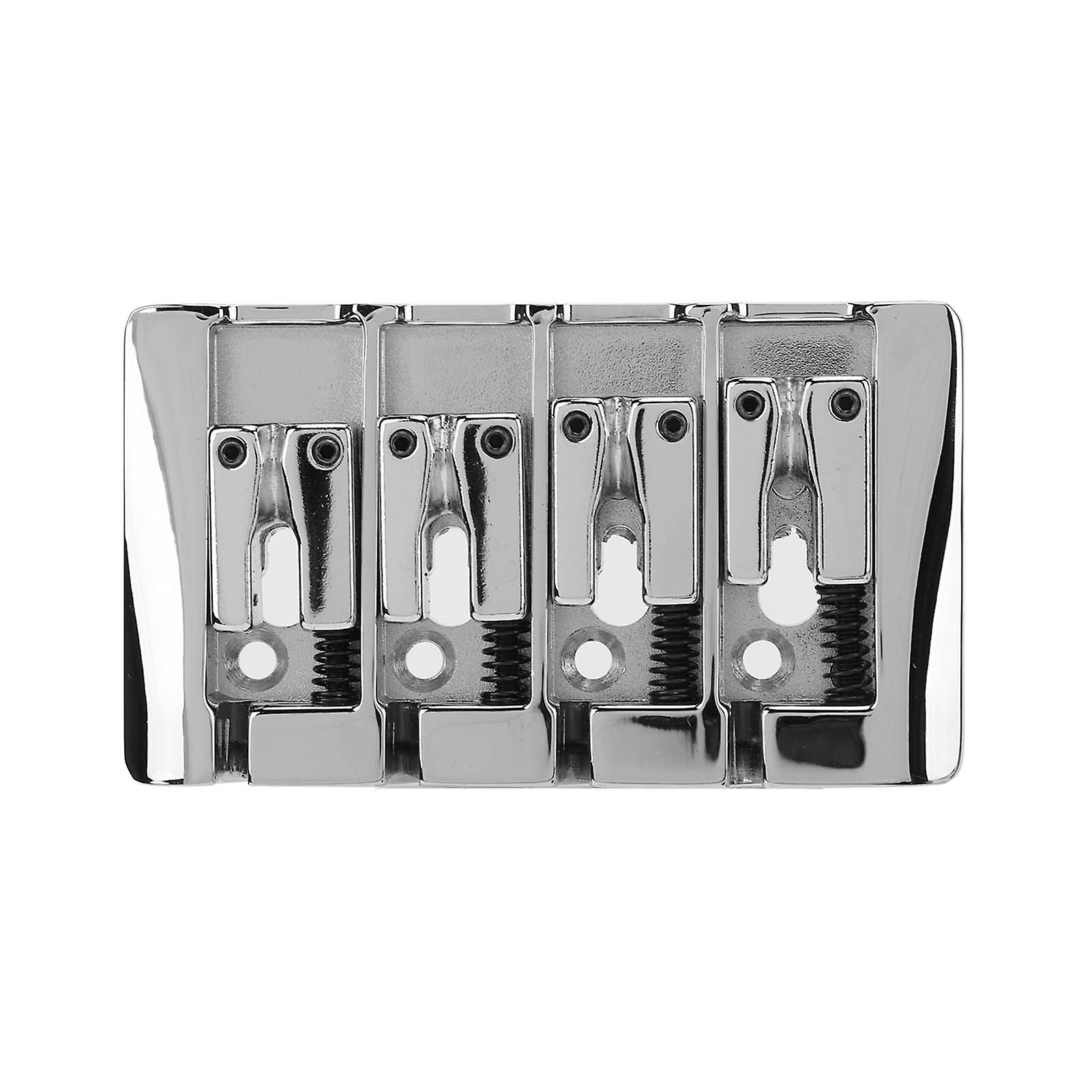 Electric Bass Bridge 4 String Metal Tailpiece Instrument Accessory ...