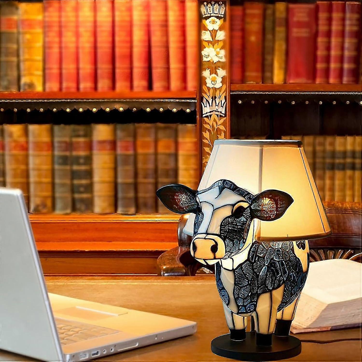 Animal Table Lamp, Animal Table Lamp Series, Retro Table Lamp, Cow ...