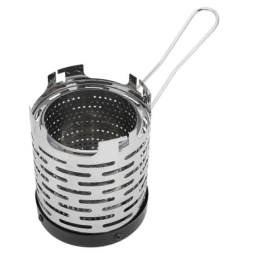Mini Stove Heating Cover Stainless Steel Portable Warming Outdoor ...