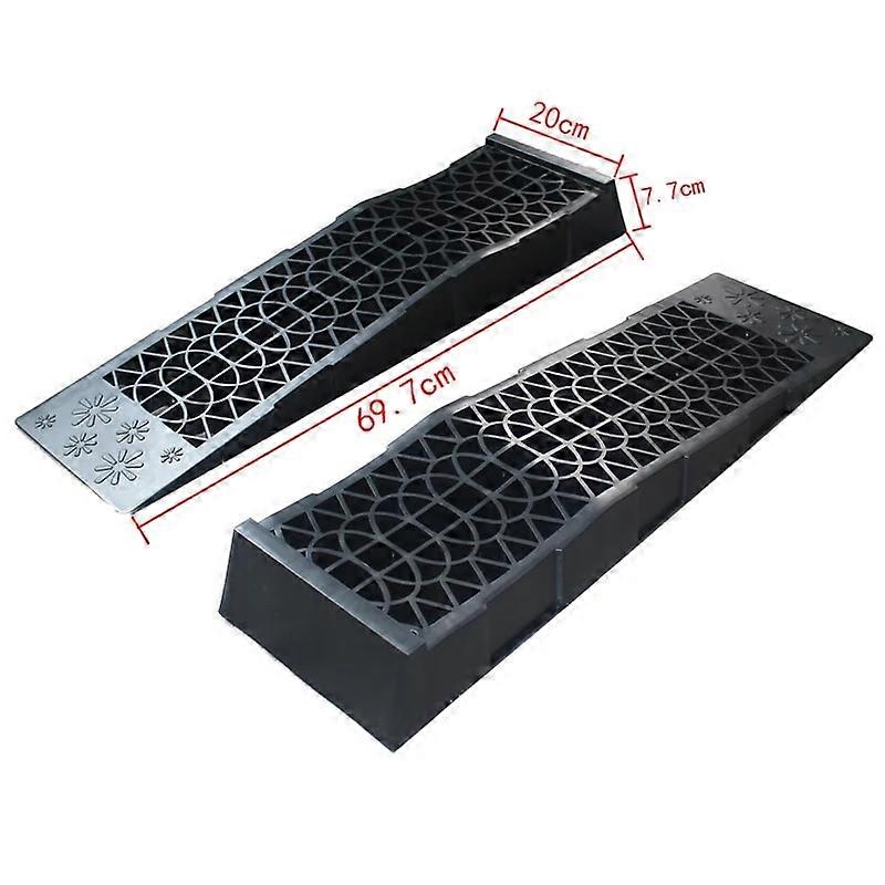 5000KG Capacity Heavy Duty Car Ramps 70cm Plastic Portable Loading ...