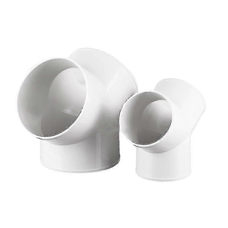 150mm / 100mm Y Piece Or T Piece Duct Connector Ilat Tube Coupler 3 ...