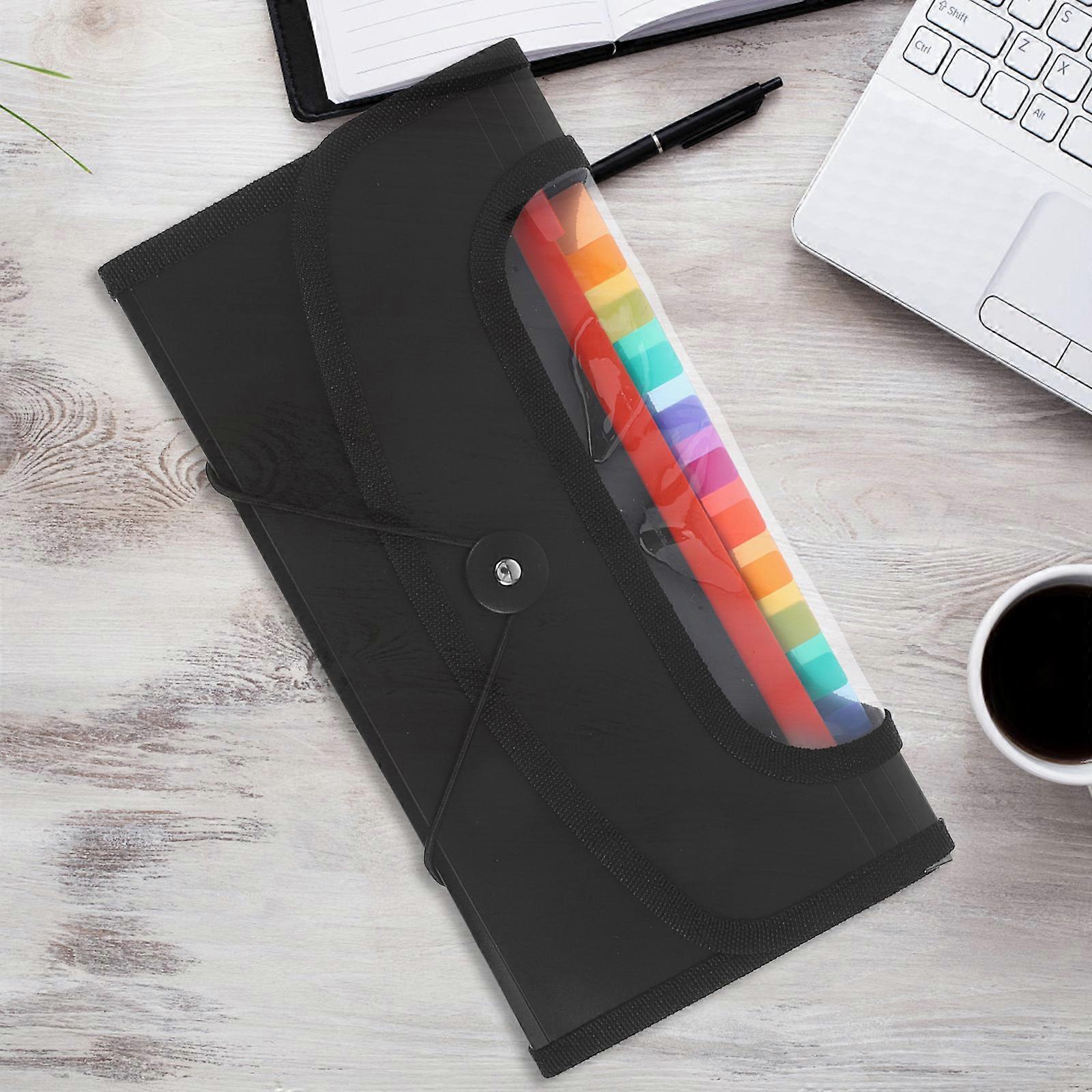 13-Pocket Receipt Folder Organizer Expanding Accordion File Folder ...