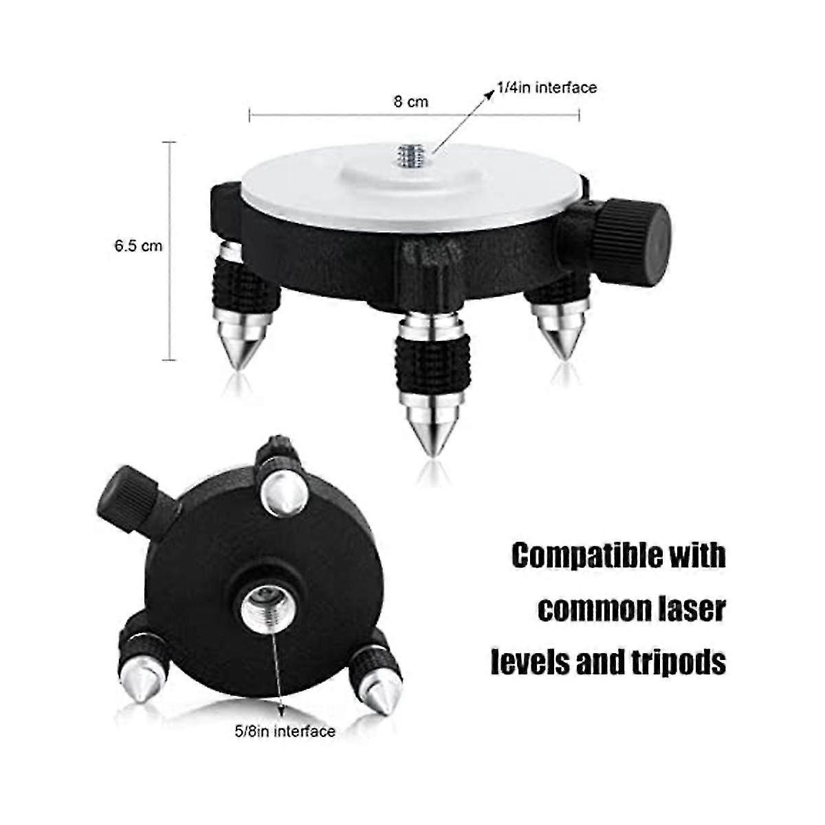 360adjust Laser Level Adapter Rotating Base For Laser Level Tripod ...