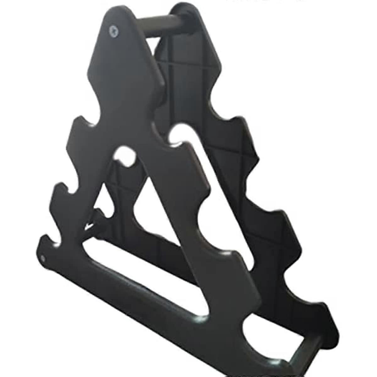 ornithologist 3 Tier Dumbbell Rack Triangular Weight Stand for ...