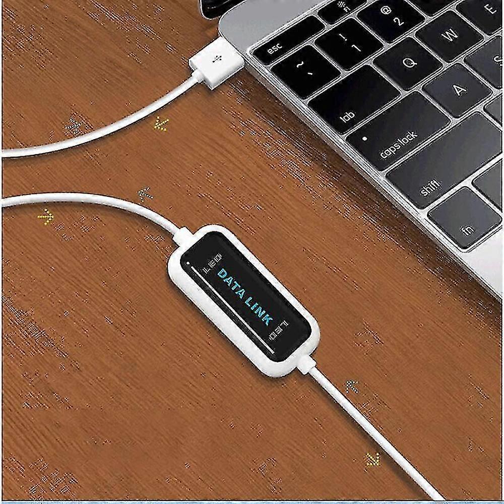 Direct Pc To Pc Two Computer File Transfer Sync Data Link Usb Cable ...