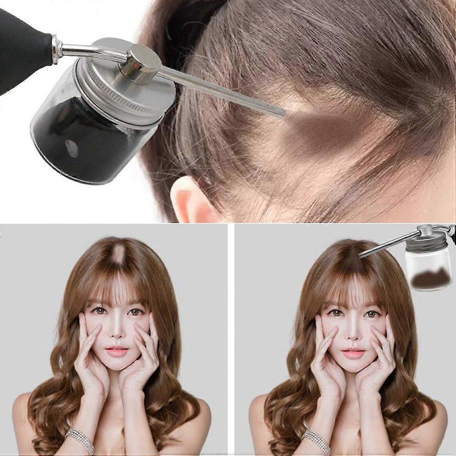 Aluminum Cap Talc Powder Blower Puffer Barbers Talcum Dispenser Bottle ...