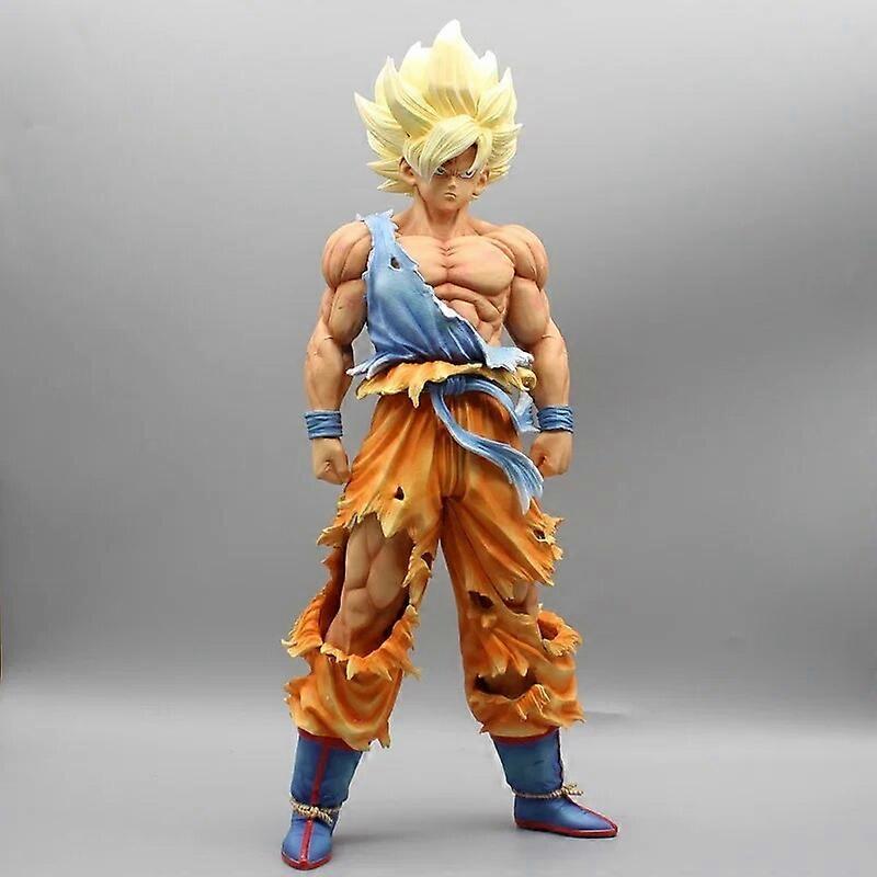 43cm Goku Dragon Ball Z Figure GK Super Son Goku Infinite First Namek ...