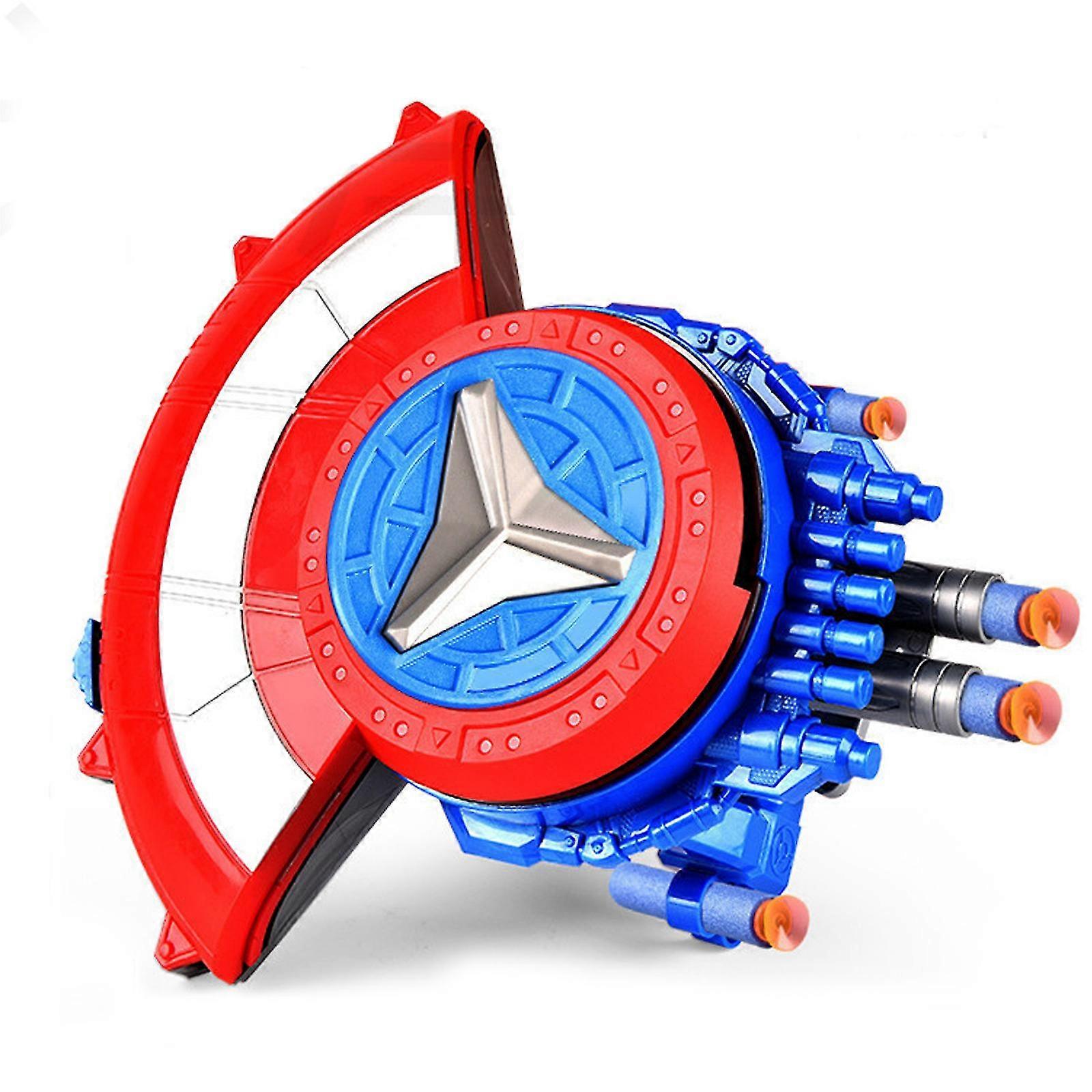 Marvel Avengers Mech Strike Captain America Strikeshot Shield Role Play ...