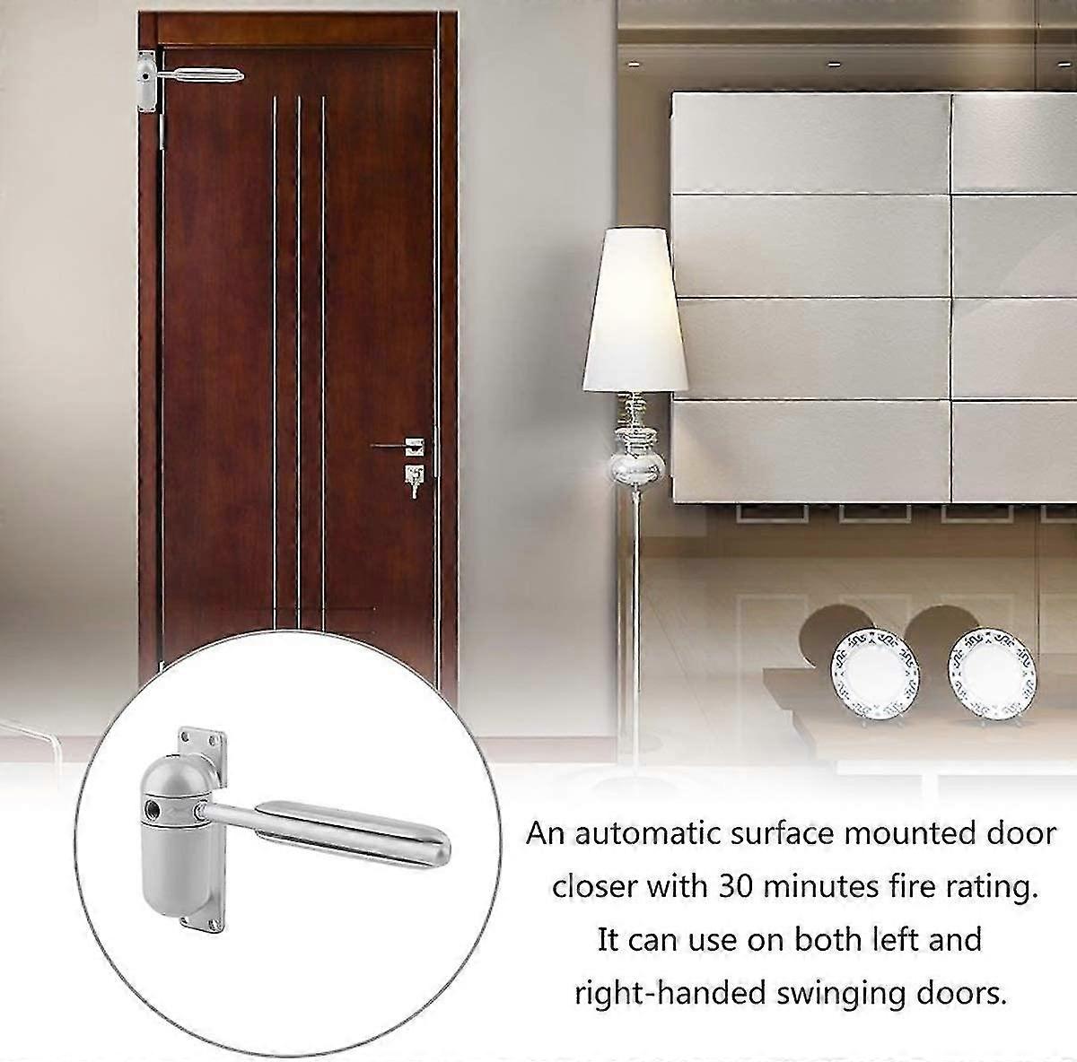 Automatic Door Closers Heavy Duty Adjustable Spring Door Closer Surface ...