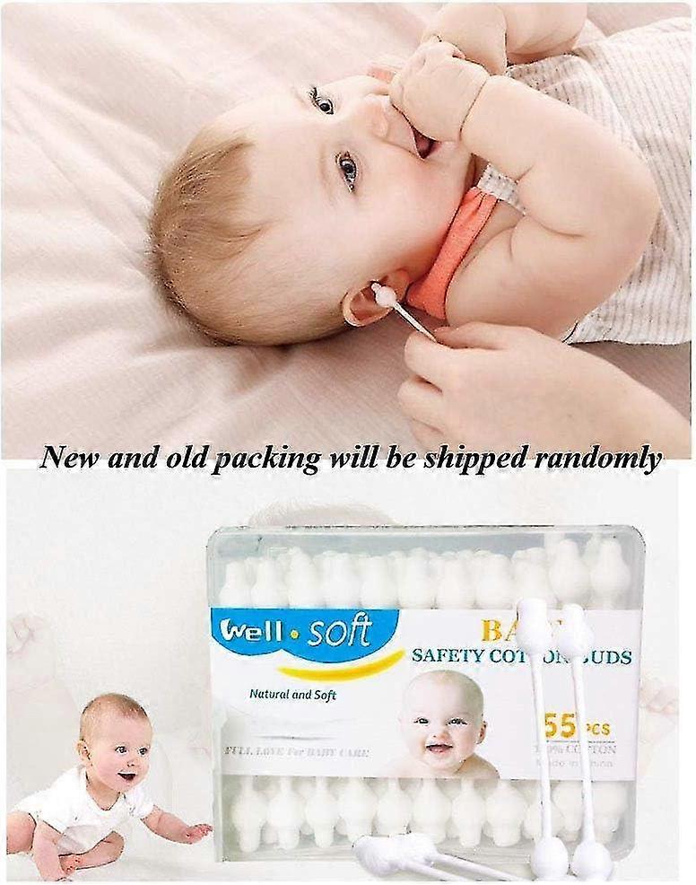 Baby Cotton Swabs, Organic Fragrance And Chlorine-free Kids Safety ...