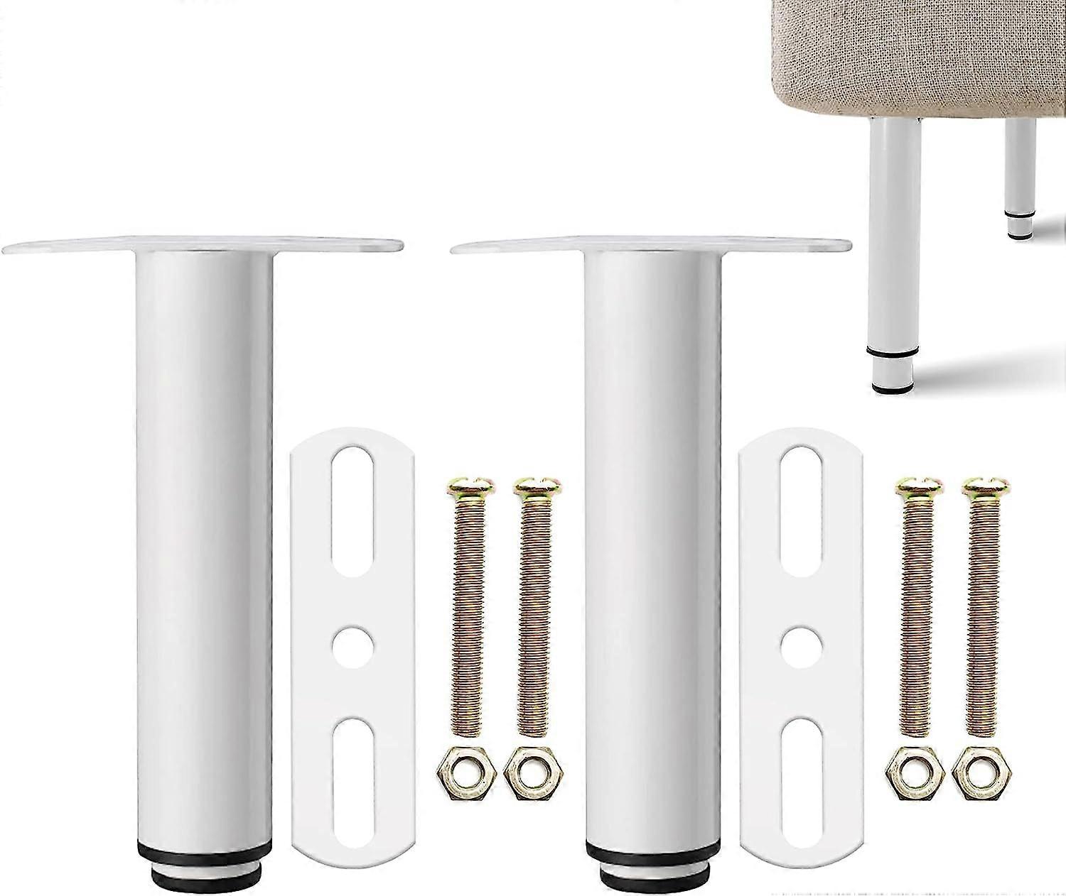 Adjustable Bed Legs, Metal Furniture Support Legs Heavy Duty ...