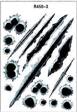 Fake Bullet Holes Stickers Funny Realistic Auto Decal Bumper Sticker ...