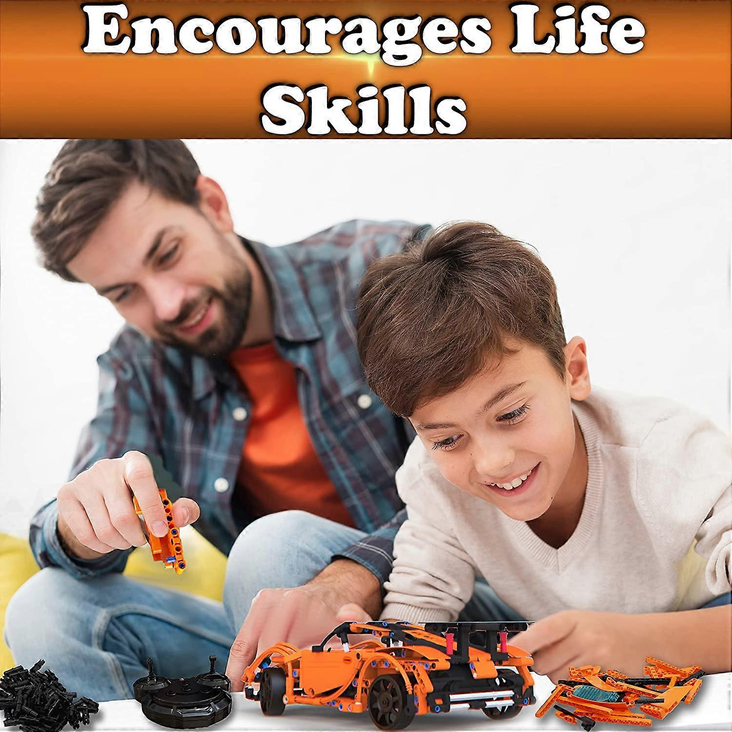 Build Your Own RC Car Kit for Kids and Adults, 585pcs Stem Building ...