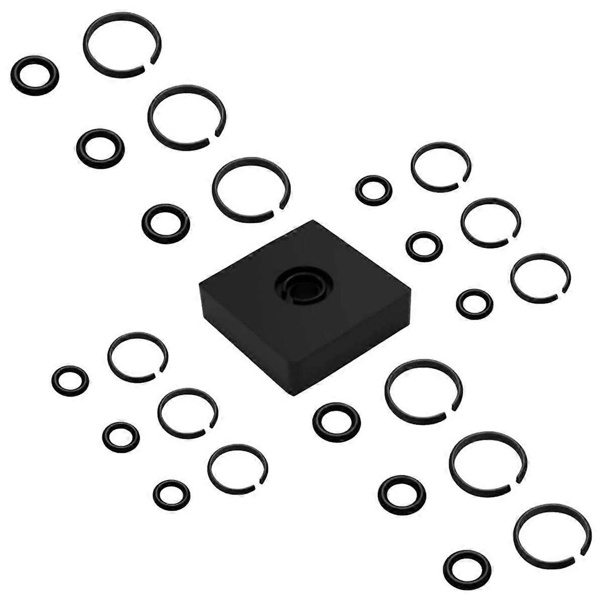 (6+6Sets) 1/2In and 3/8In Impact Retaining Ring Clip Friction Ring with ...