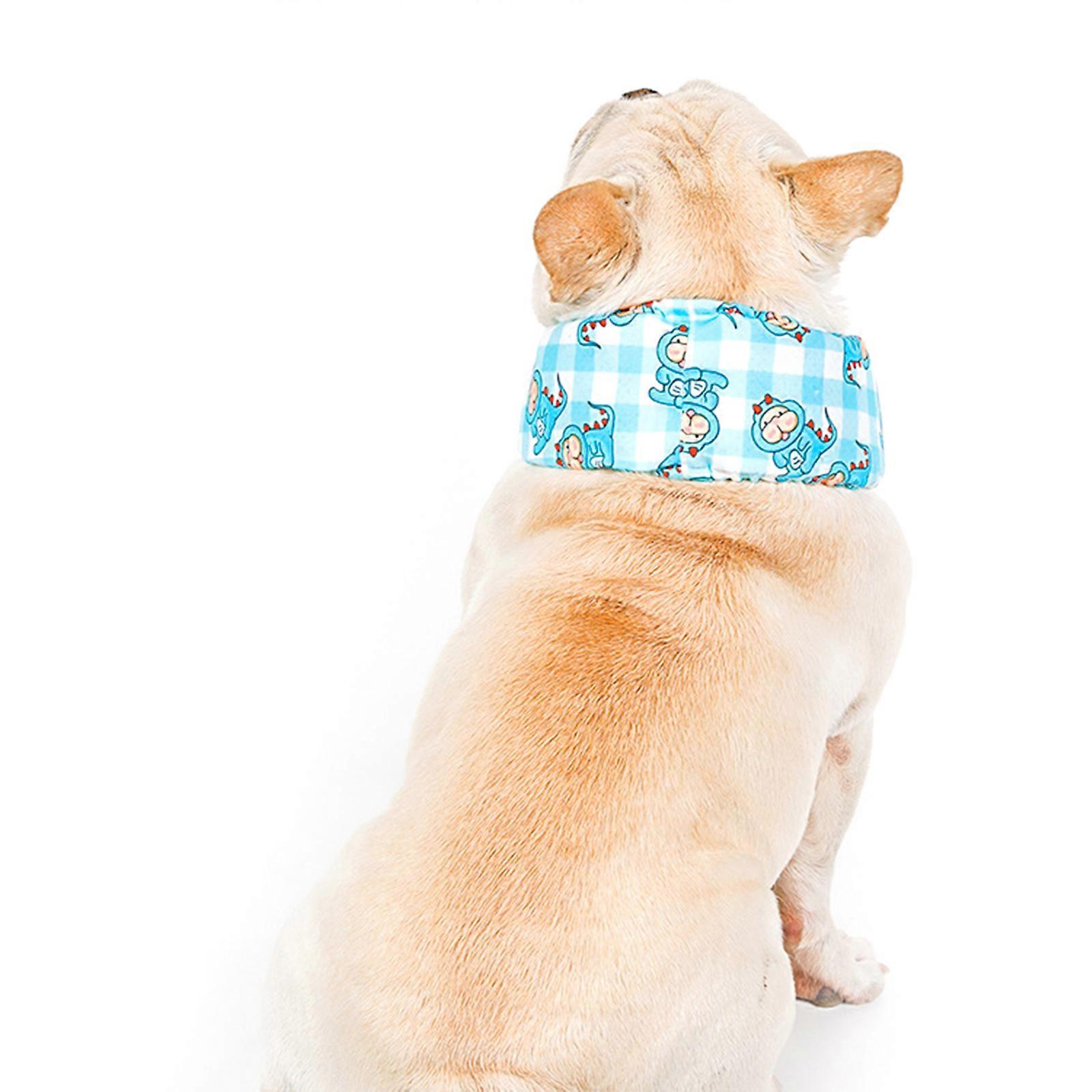 Pet Cooling Collar Dog Summer Scarf Ice Bag Breathable Cooling ...