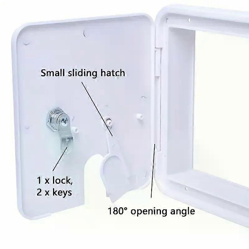 Marine Square Cable Hatch White Safety Square Electric Cable Hatch ...