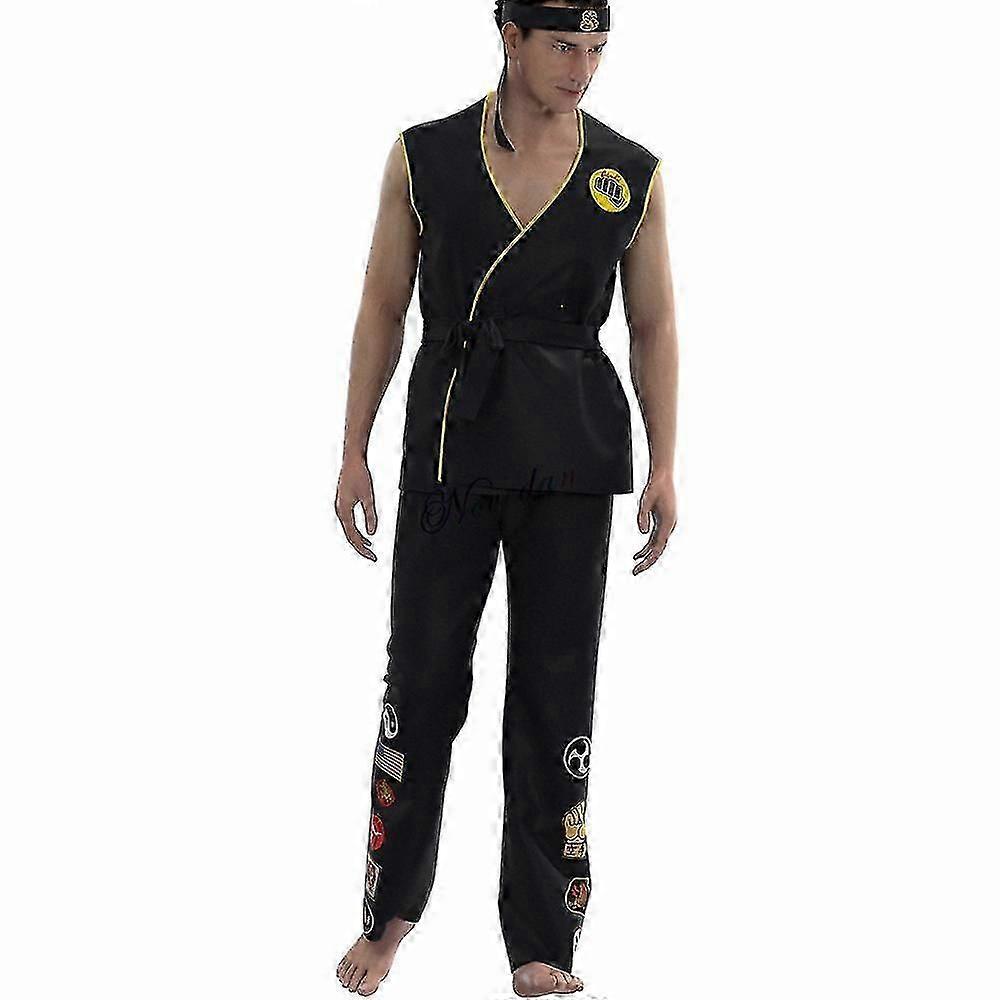 Anime Game Kof Cosplay Costume Cobra Kai Val Armorr Karate Uniform ...