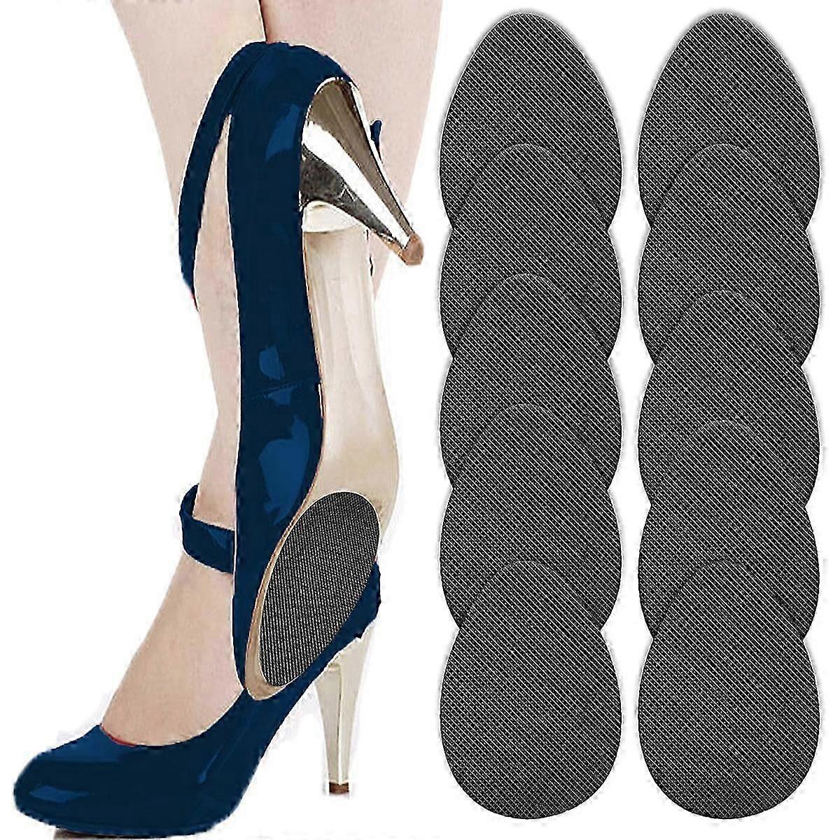 5pairs Non Slip Shoes Pads Self-Adhesive Shoe Grips Rubber Anti-Slip ...