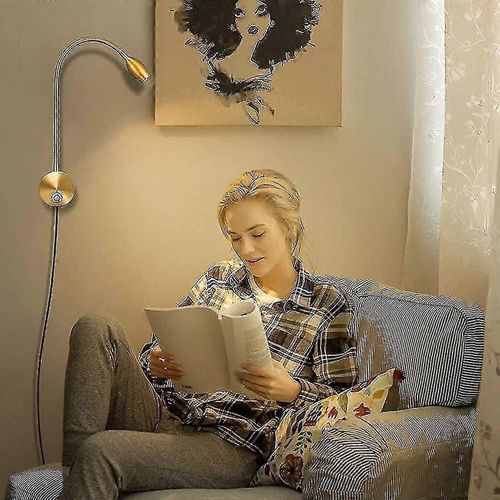 Dimmable Led Reading Lamps,wall Mount Reading Lights For Bed Headboard ...