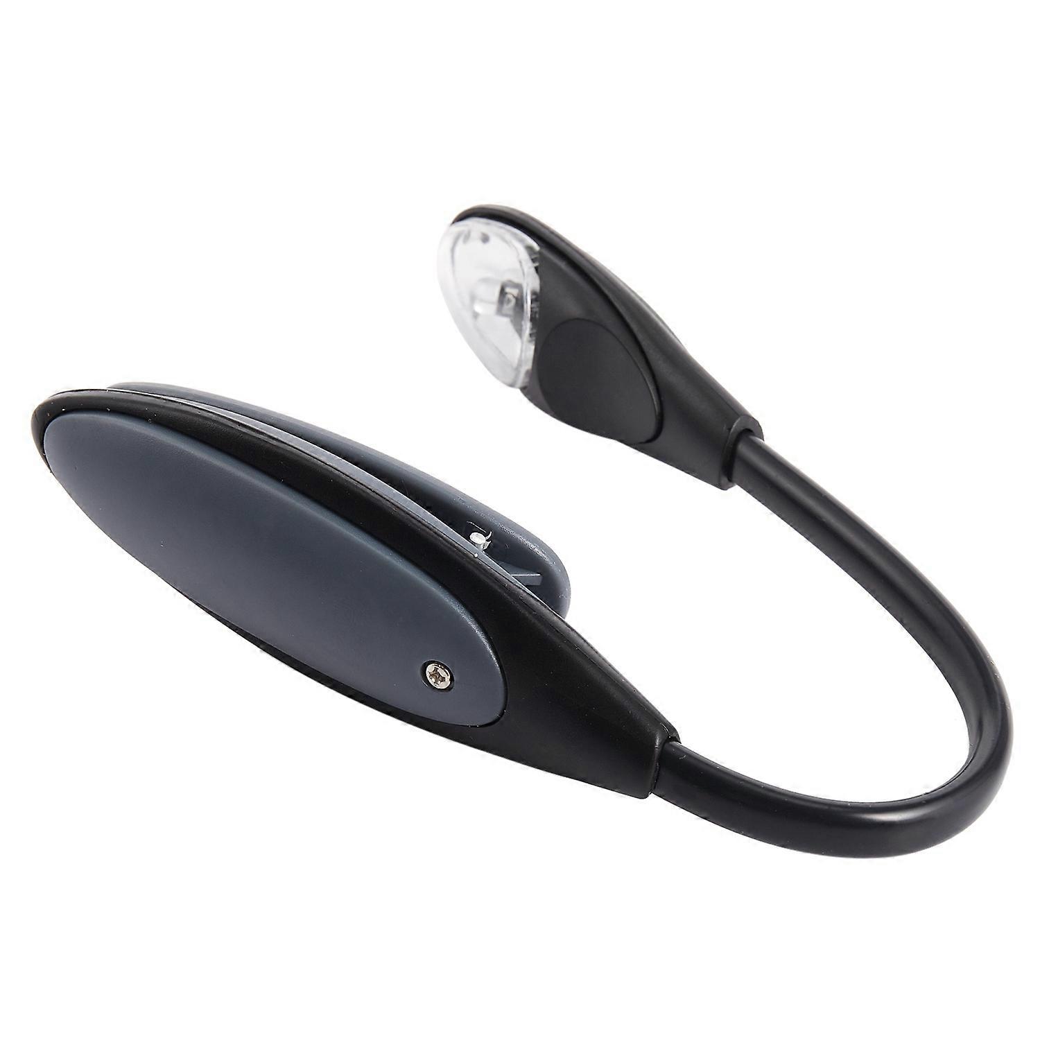 Mini Flexible Clip-on Bright Booklight LED Travel Book Reading Lamp ...