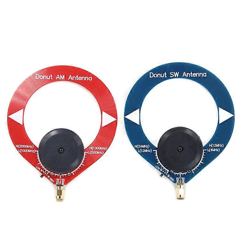 SW Shortwave Antenna Mini Loop Antenna 4MHz-24MHz Small Loop Antenna ...