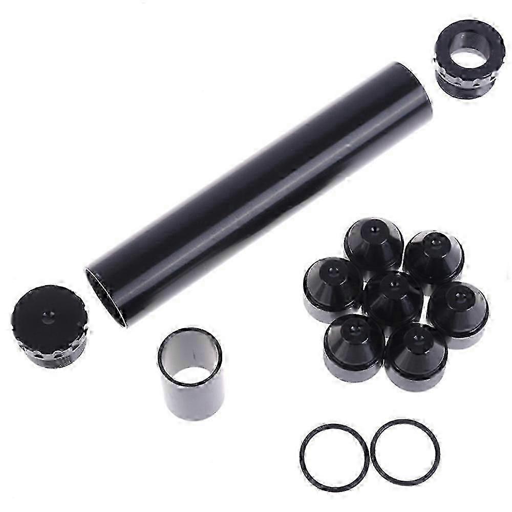 6 Inch Aluminum Alloy Fuel Filter Kit with 1/2-28 & 5/8-24 Threads for ...