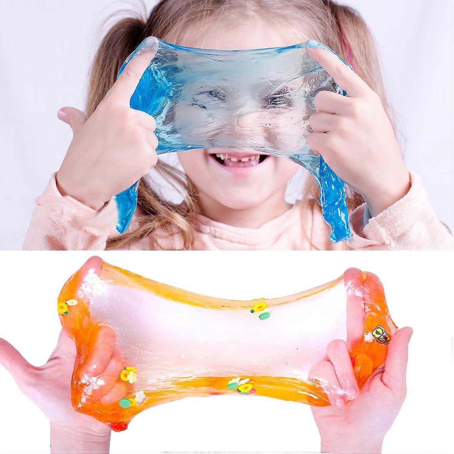 9-Pack Crystal Slime Slime Set Easter Basket Fillers Easter Gifts Jelly ...