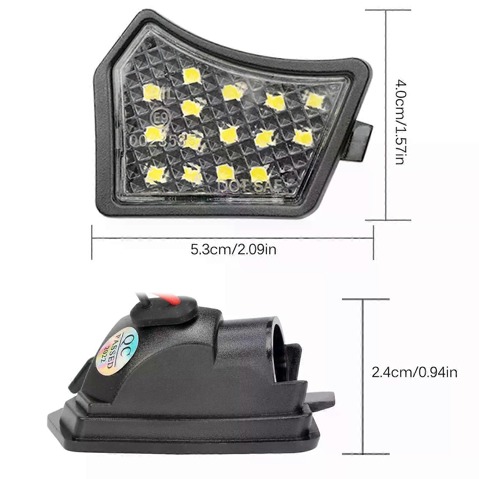 Full LED Side Under Mirror Puddle Light for Volvo XC90 XC70 S60 V60 S80 ...