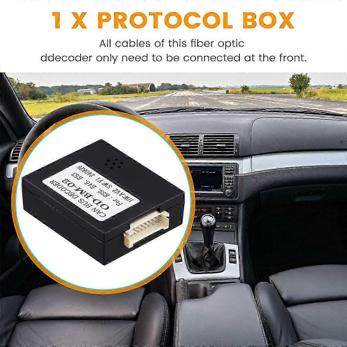 OD-BMW-02 Car Radio Canbus Box Protocol Box Decoder for BMW E39 E46 E53 ...