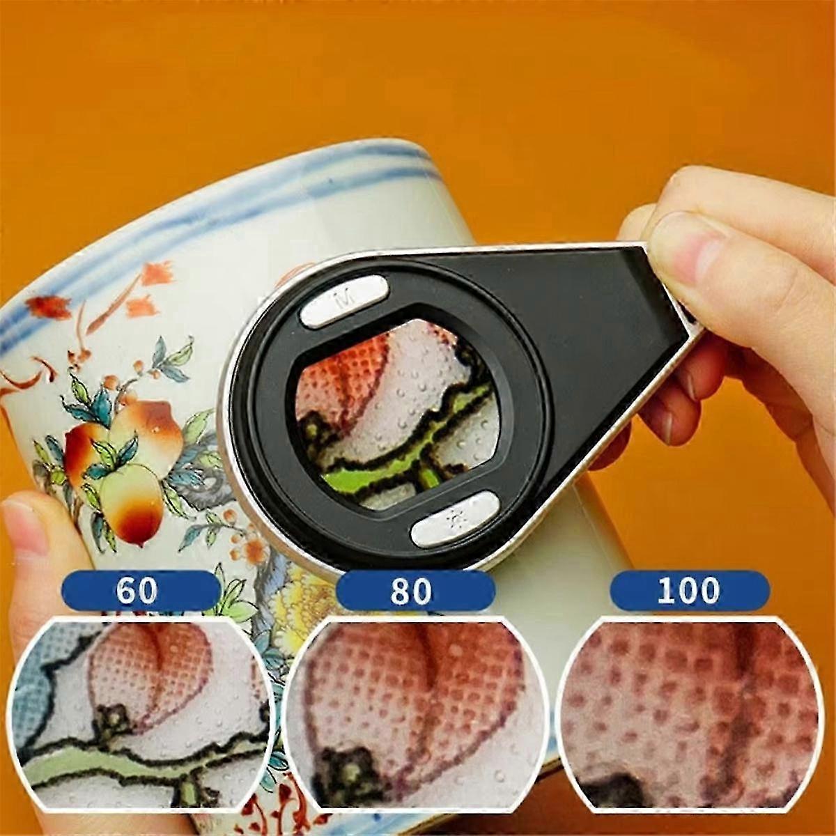Digital Magnifying Glass with 60/80/100X Magnification | Fruugo UK