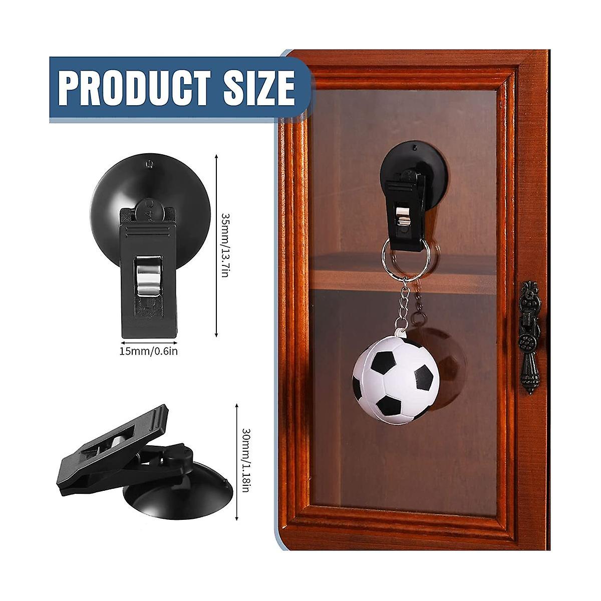 Suction Cup Clip Round Suction Cup Clamp Metal Holder Reusable Strong ...