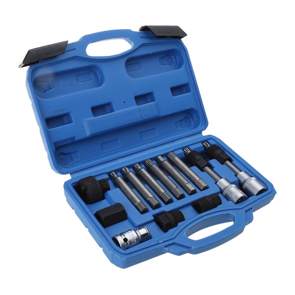 13 Pieces Alternator Freewheel Pulley Puller Removal Engine Auto Tool ...