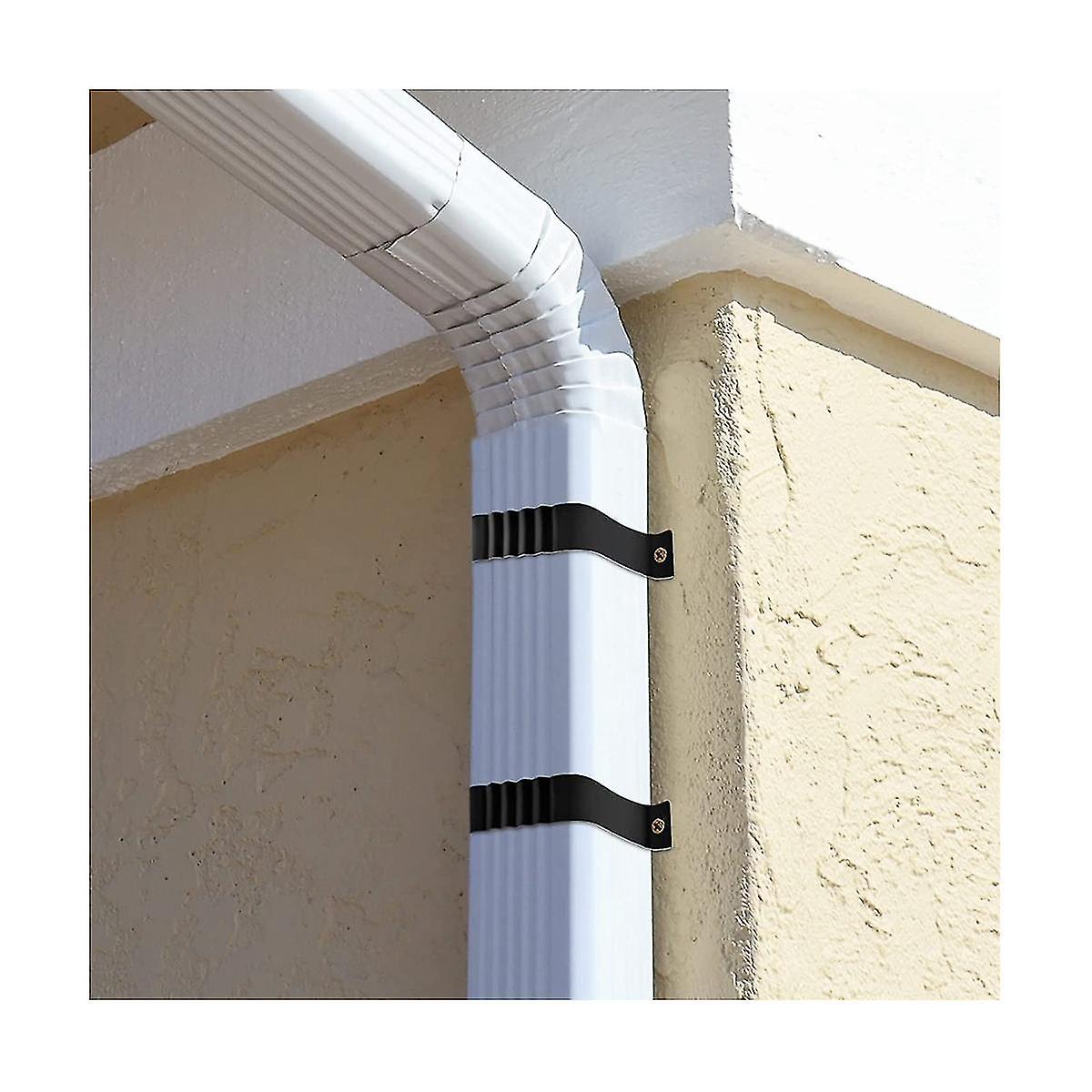 4pcs Downspout Adapter Gutter Downspout Strap 2x3 Inch Downspout Leader ...