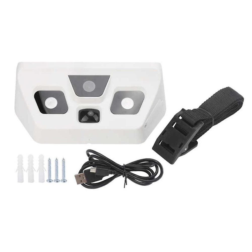 Solar monitoring led garden light night vision flash camera waterproof ...