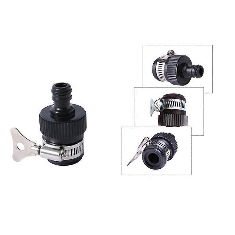 Rubber Faucet Universal Connector with Metal Clamp Handle Tap Water ...