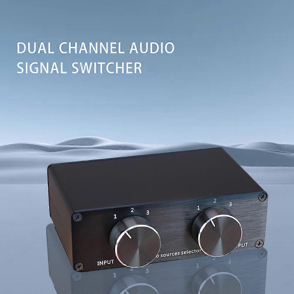 RCA-0303HG High-End Audio Switcher Audio Selector Source Selector 3 ...