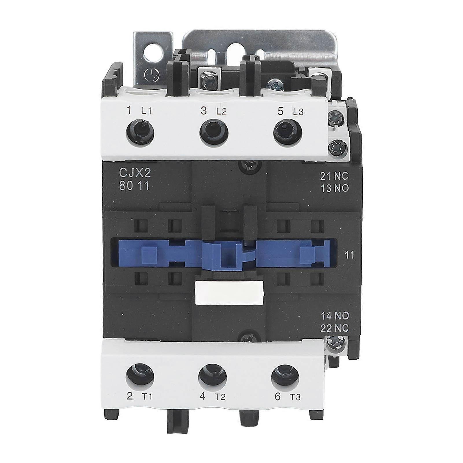 AC Contactor AC220V 80A 3 Phase Motor Contactor for Power Supply Distribution Electrical ...