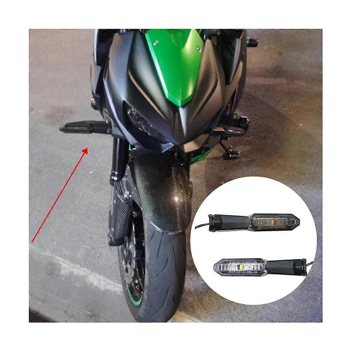 Motorcycle LED Front and Rear Turn Signal Light for Z650 Z900 Z1000Sx ...