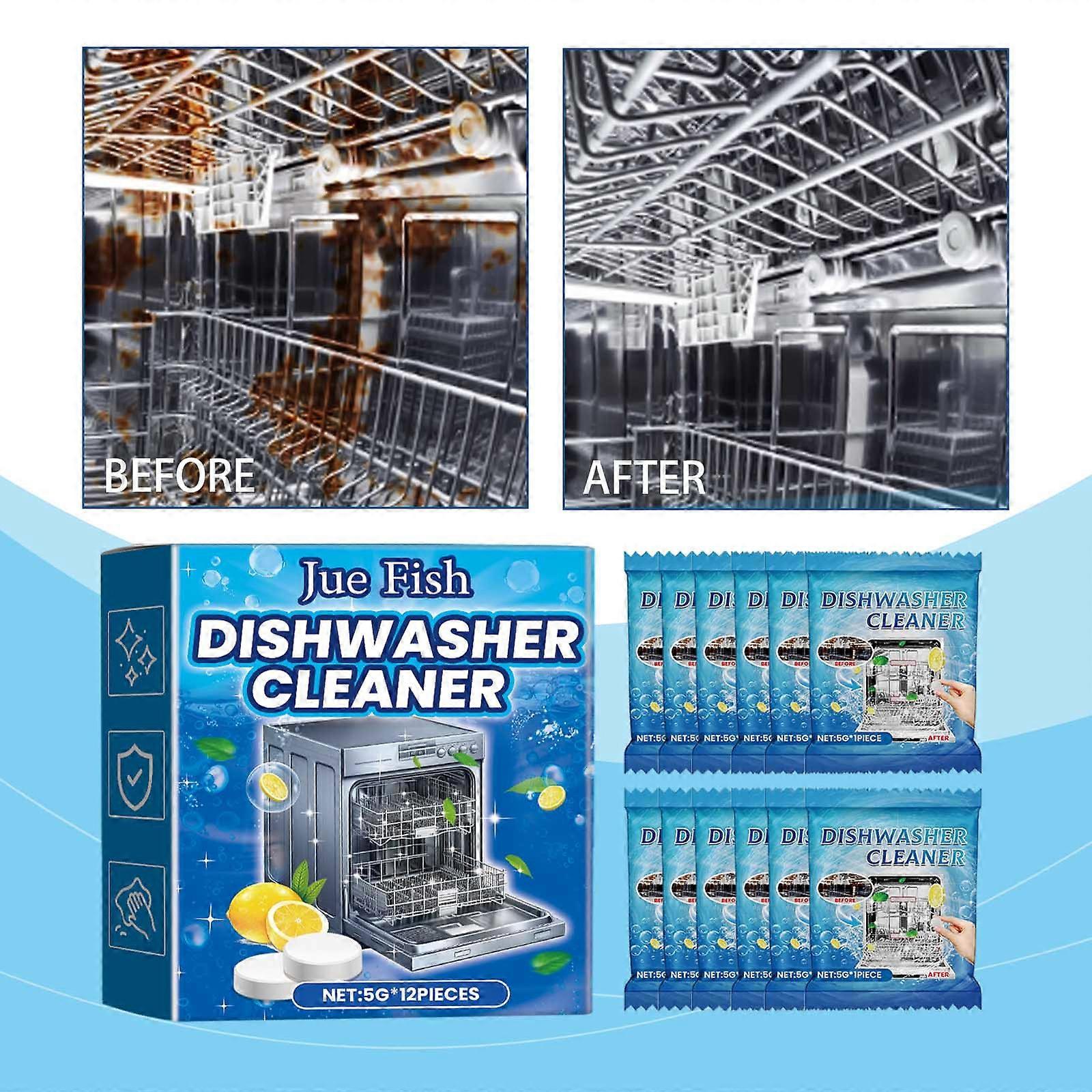 Dishwasher Cleaning Tablets Multi-effect Solid Cleaning Tablets Special ...