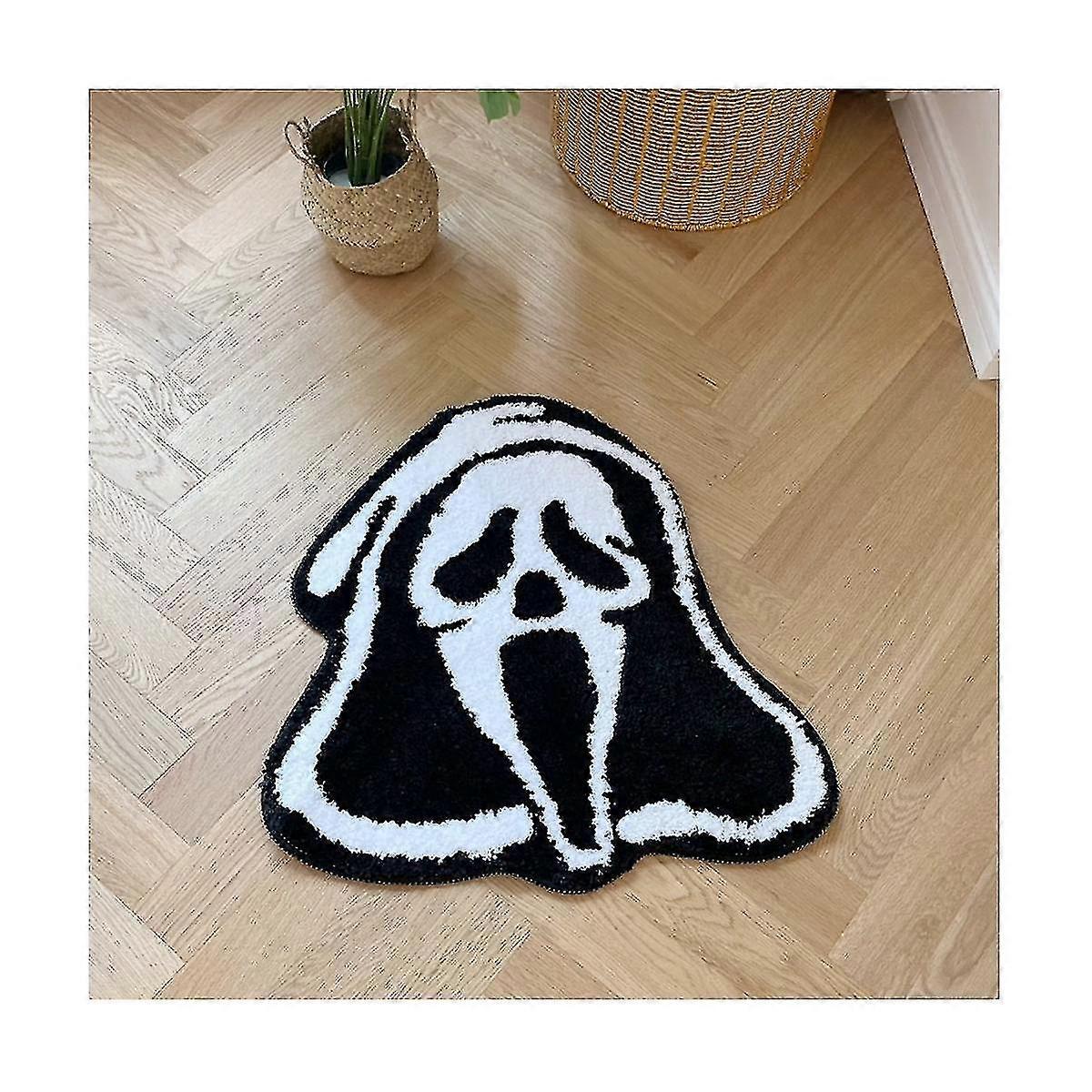 Face Tufted Carpet Scream Fluffy Rug Non Washable Mat S Rugs For Bed ...